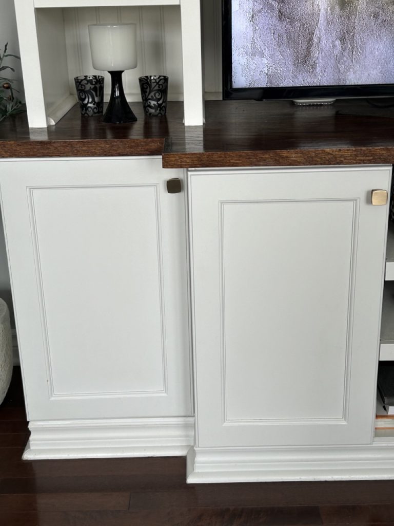 DIY Wall Unit idea: a stylish Family Room Storage Solution - Pelow ...
